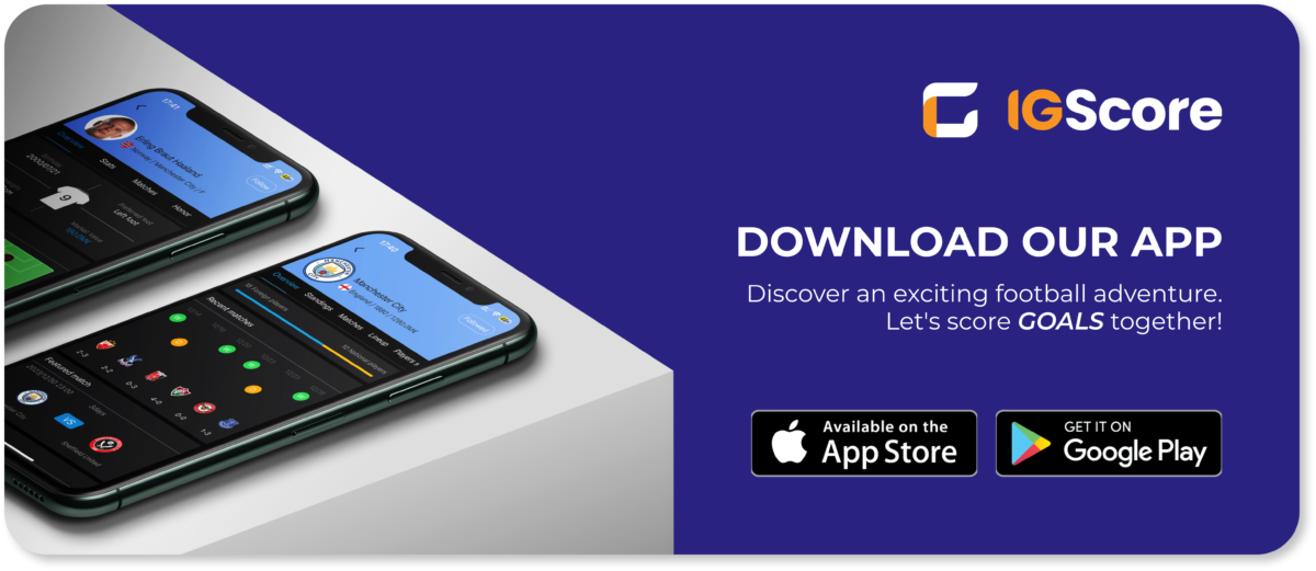 IGSCORE - Best Football Live Scores Mobile App
